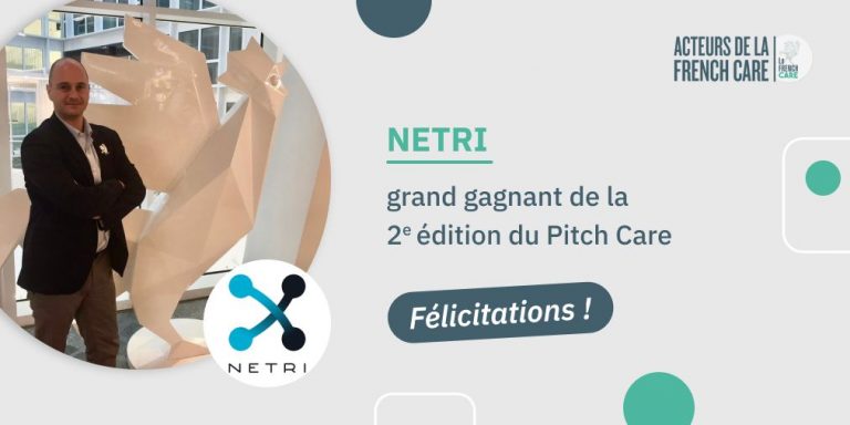 NETRI grand gagnant de la deuxième édition du Pitch Care, organisée par ...
